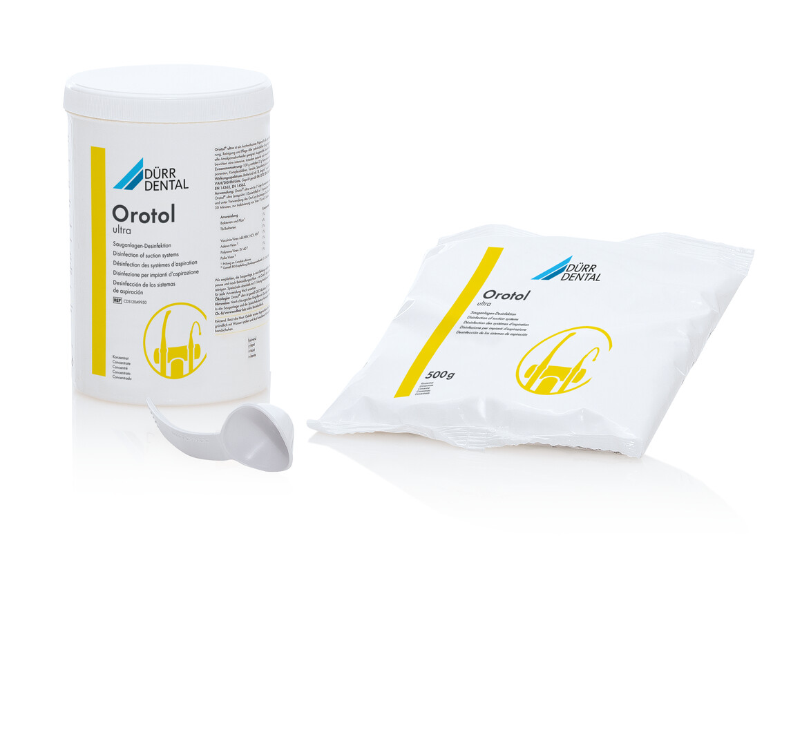 Orotol Ultra: fully virucidal disinfection for suction systems