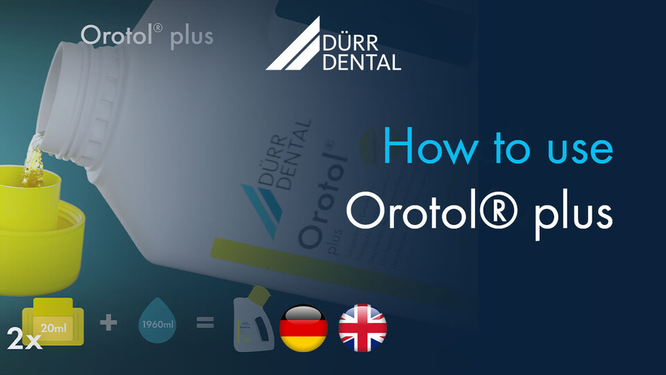 Orotol Plus: efficient disinfection for suction systems