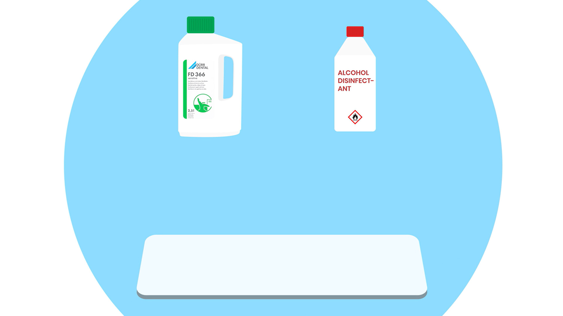 FD 366: gentle disinfection for sensitive surfaces