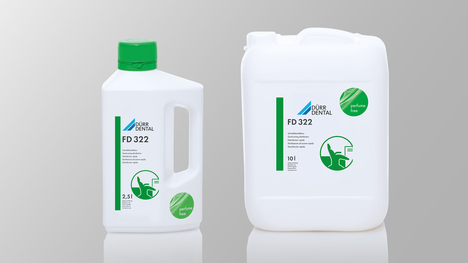 FD 322: Effektiv snabbdesinfektion av ytor