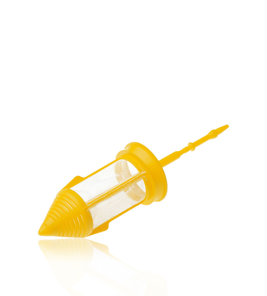 Exhaust air virus-bacteria filter for suction systems