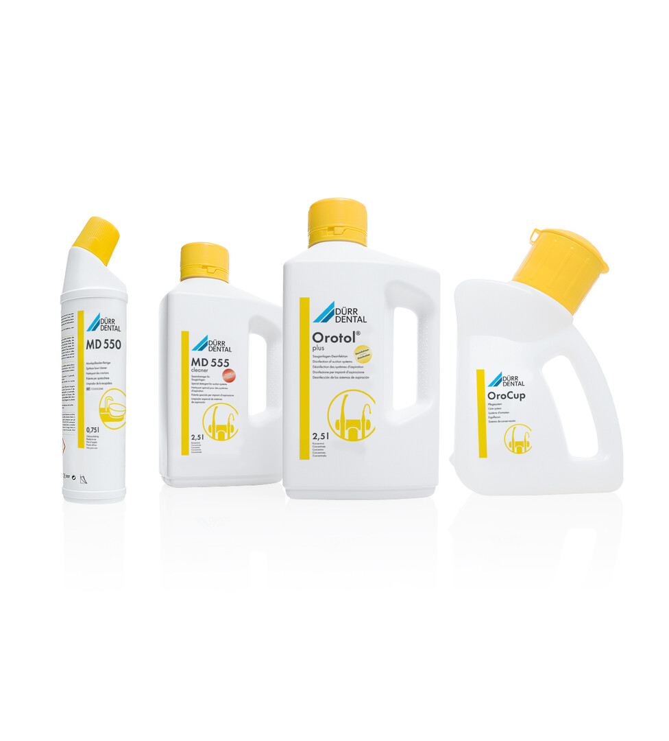 Hygiene power for your dental suction system