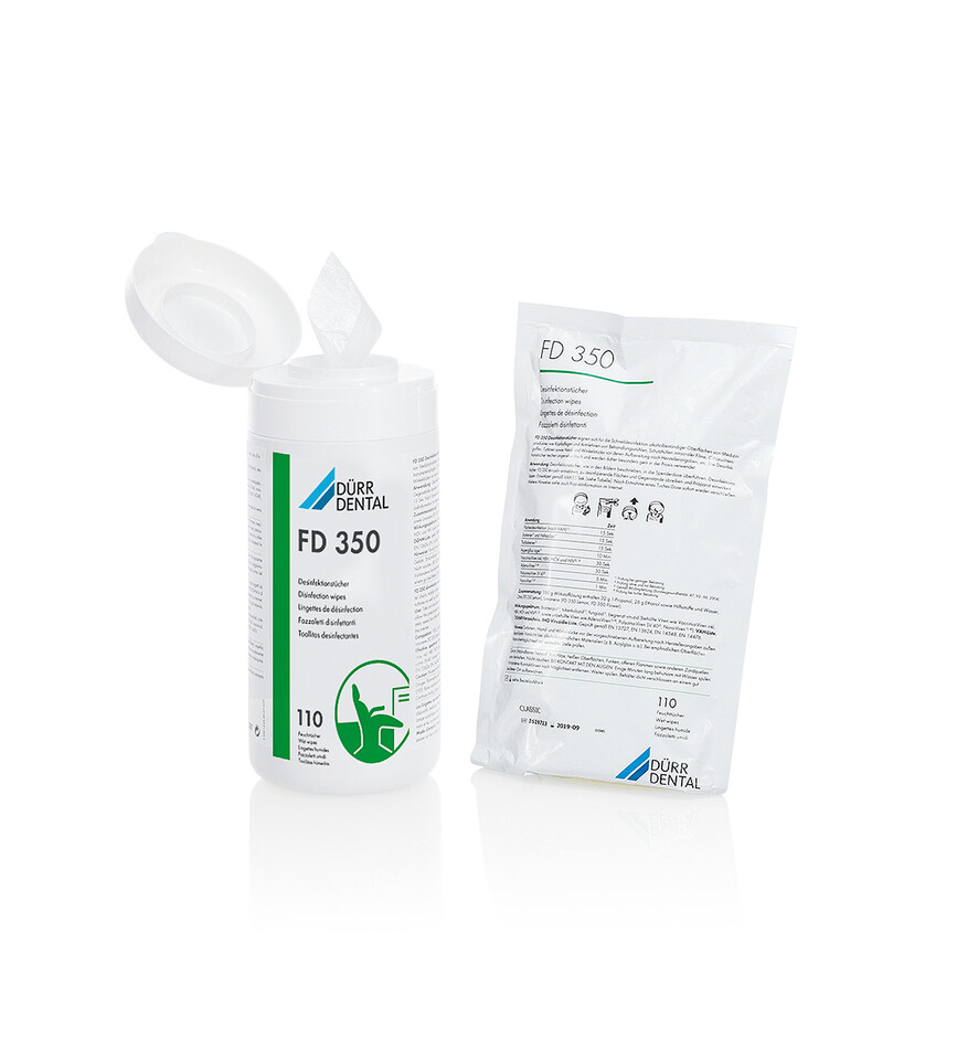 FD 350 Disinfection wipes – with different scents for fast cleaning