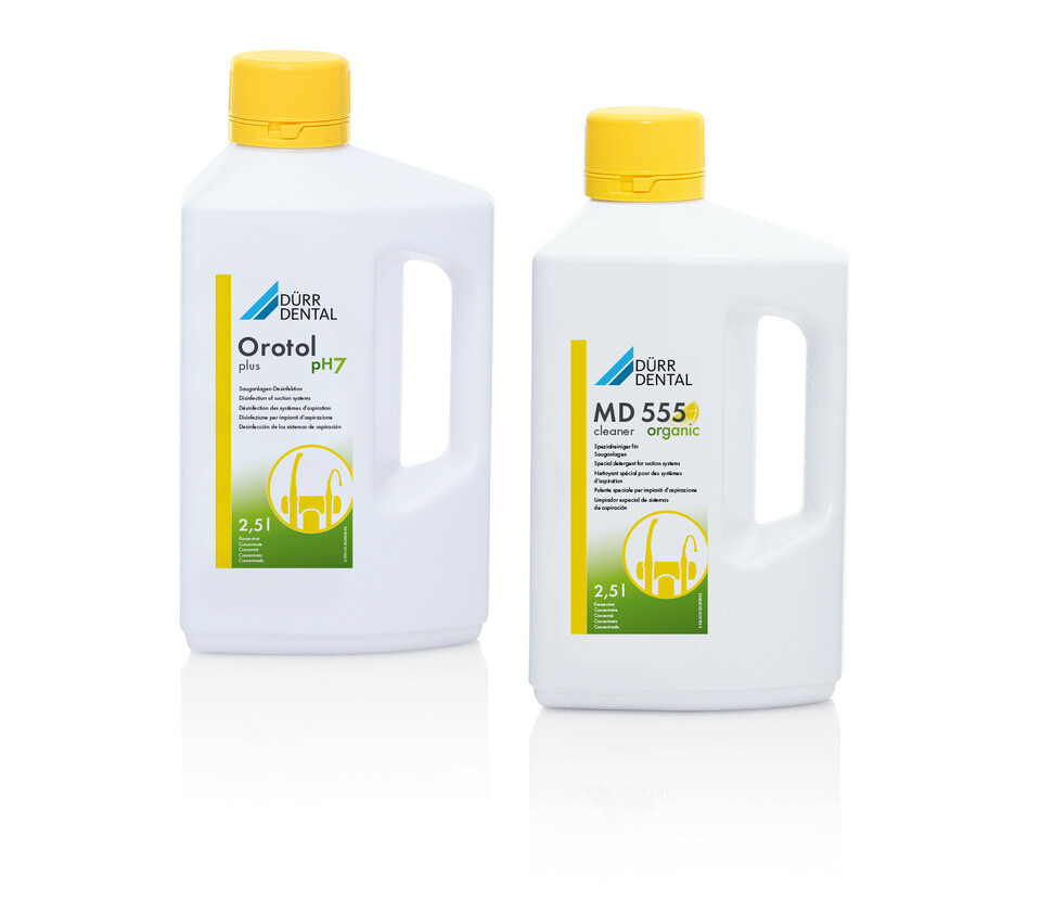 Hygiene power for your dental suction system