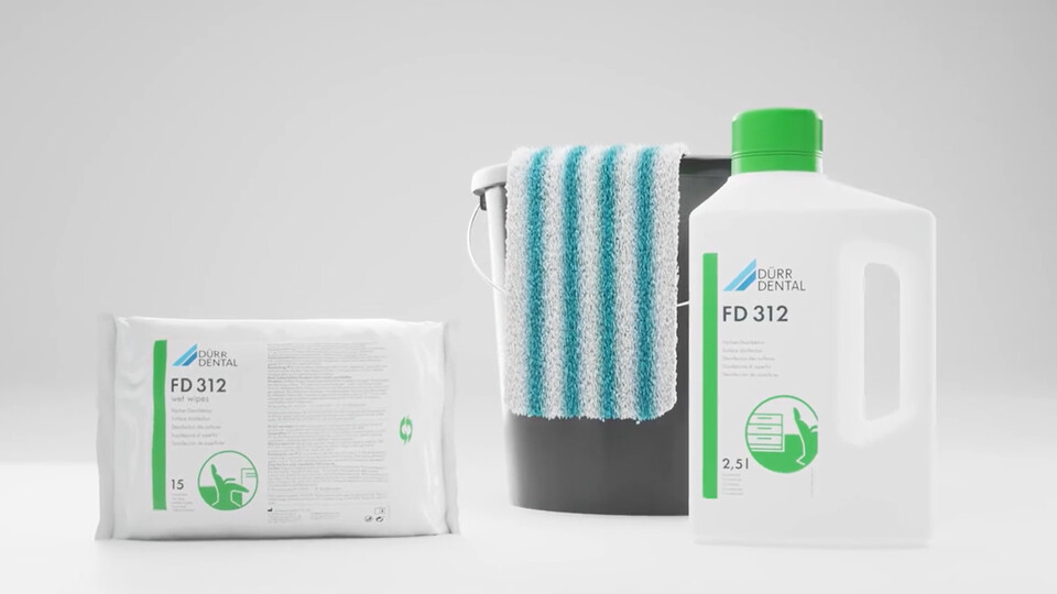 FD 312: versatile, alcohol-free surface disinfection