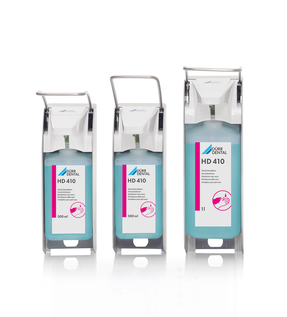 Touchless universal preparation dispenser for perfect hand hygiene ...