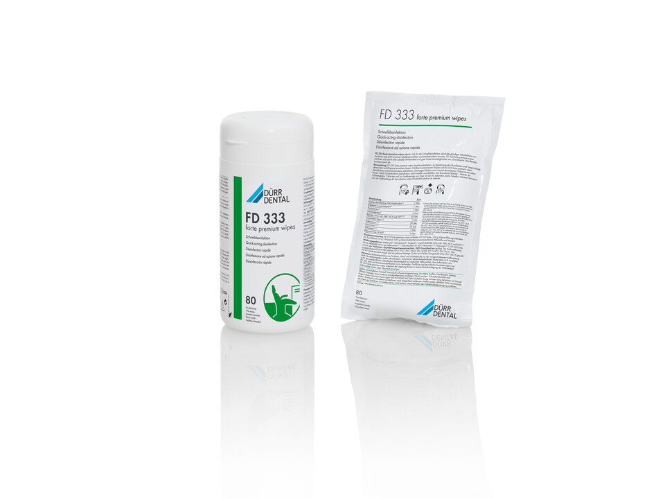 FD 333 top wipes: fragrance-free quick-acting disinfection wipes