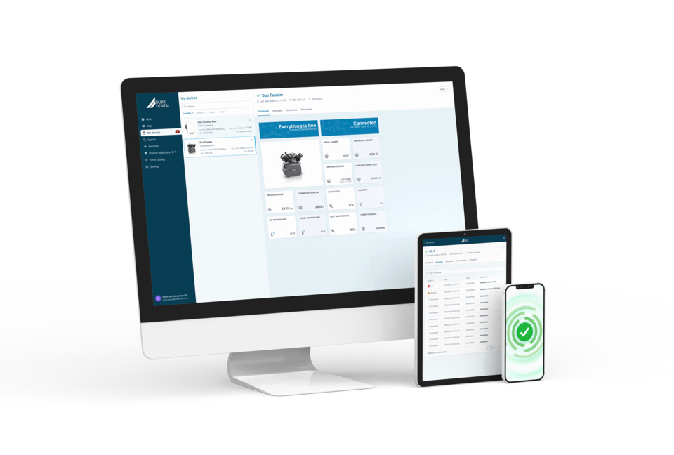 CAD CAM: efficient compressed air technology