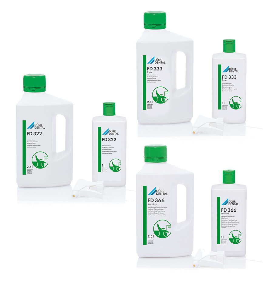 Koncentraty i gotowe roztwory do czyszczenia powierzchni