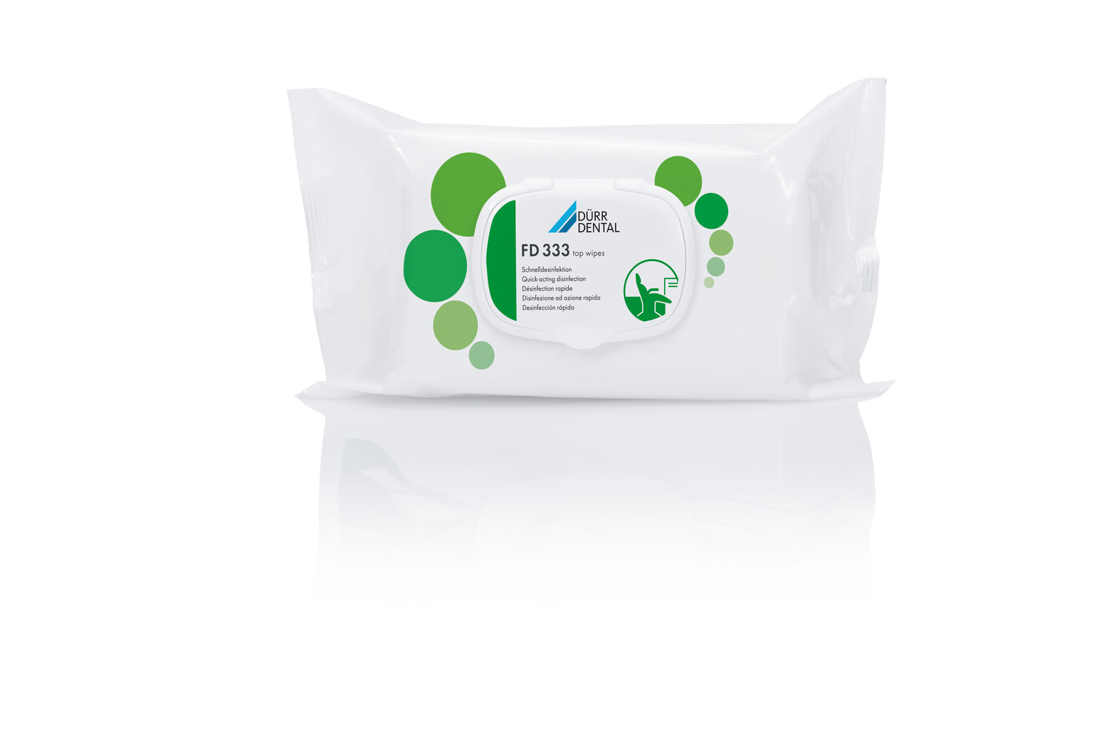 FD 333 Wipes: fazzoletti disinfettanti ad azione rapida senza profumo