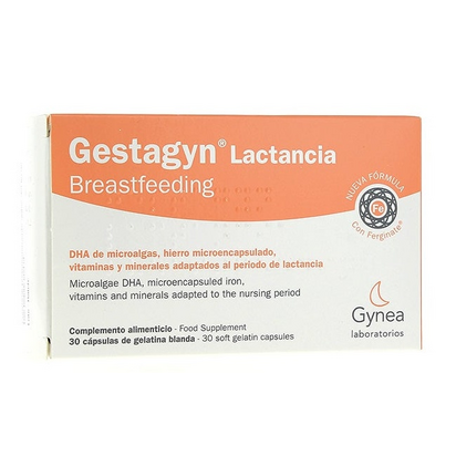 Gynea gestagyn Lactância 30 Cápsulas - Atida