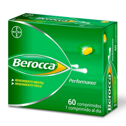 Berocca Performance Vitaminas Y Rendimiento Bayer 60 Comprimidos - Atida