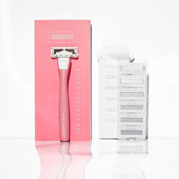The Perfect Razor and Refill in Beauty Pie Pink | BEAUTY PIE