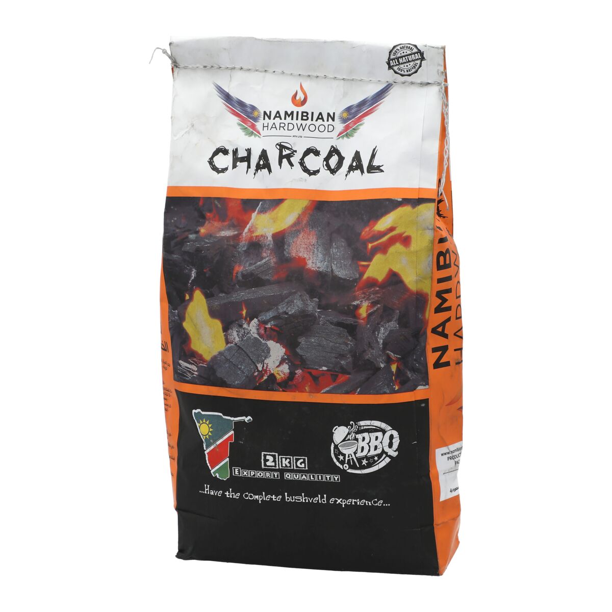 Namibian No-Sparks and Less Ash High Quality Hardwood Charcoal Natural ...
