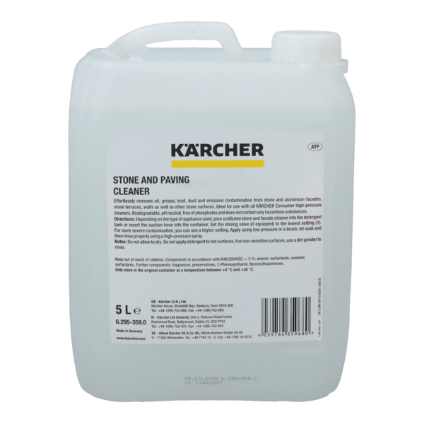 Karcher Stone and Paving Cleaner 5 Liter