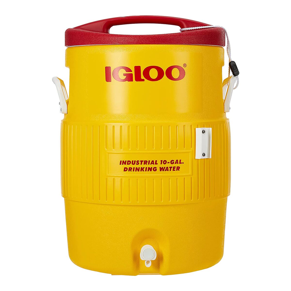 Igloo Industrial Water Jug Cooler Yellow and Red 10gal | IGLOO | All ...