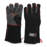 Weber Soft Touch BBQ Leather Gloves Black | WEBER | العلامات التجارية ...