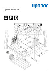 Uponor Siccus 16 plošča EPS DEO 1200x600x20mm | Uponor