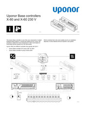 Uponor Base controller H pump X-60 6x 230V | Uponor