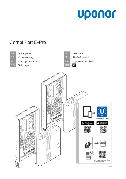 Electronic heat interface unit | Uponor
