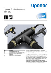 Uponor Ecoflex coupling insulation set 250 | Uponor