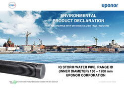 IQ DAGVATTENRÖR 902/800 6M SN8 PP MED MUFF | Uponor