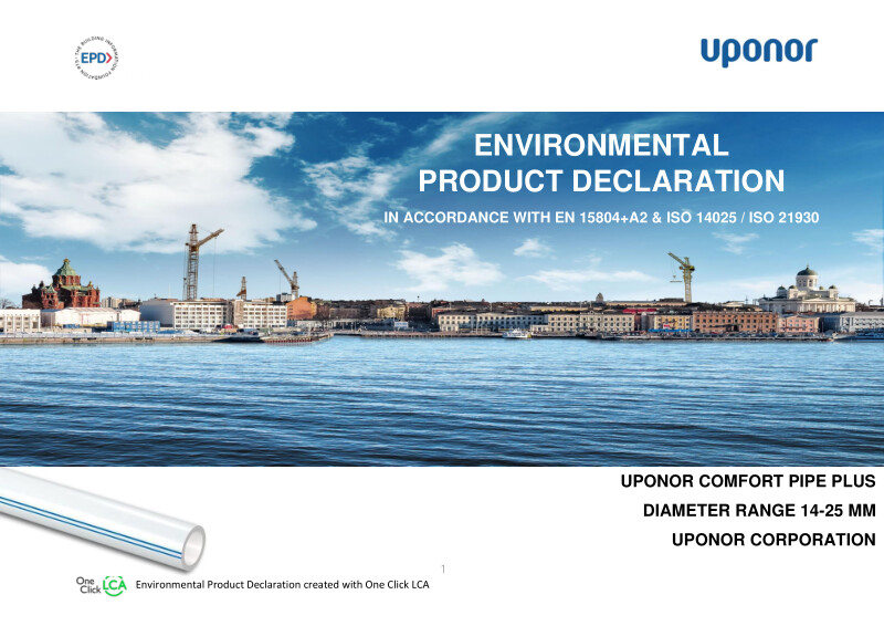 Suelo radiante sostenible | Uponor