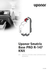 Uponor Smatrix Base PRO gateway module R-147 KNX | Uponor