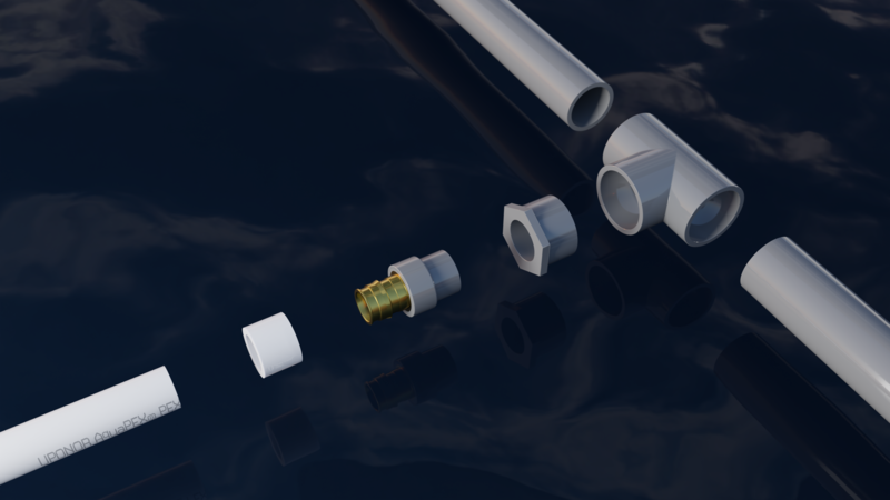 Uponor ChlorFIT® Schedule 80 Corzan® CPVC | Uponor