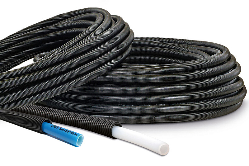 GF Sanipex plactic pipe in pipe system | Uponor
