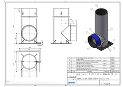 UVS INLET/OUTLET TOWER 1200 4M PE | Uponor