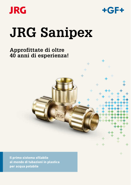 Tubo plastico JRG Sanipex in sistema di tubazioni | Uponor