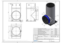 UVS INLET/OUTLET TOWER 2000 4,9M PE | Uponor