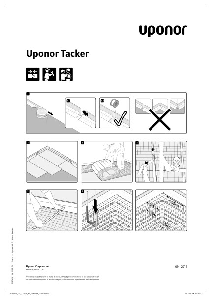 Uponor Tacker | Uponor