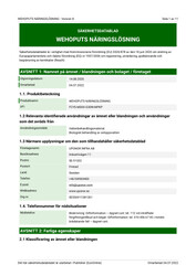 WEHOPUTS NÄRINGSLÖSNING 10L | Uponor