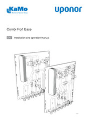 Uponor Combi Port Gen TTV set bypass cm Riser 3/4" | Uponor