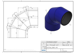 UVS BÖJ 2000X90 | Uponor