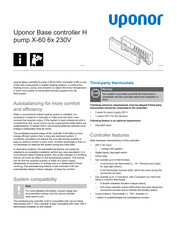 Uponor Base controller H pump X-60 6x 230V | Uponor