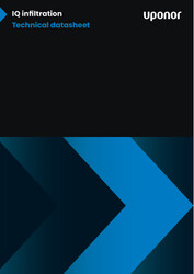 IQ INFILTRATION PIPE 1200 2,6M WITH 315 RISER CONNECT | Uponor