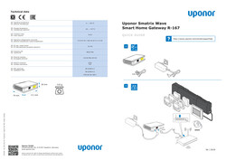 Uponor Smatrix Wave room sensor RH Style T-161 | Uponor