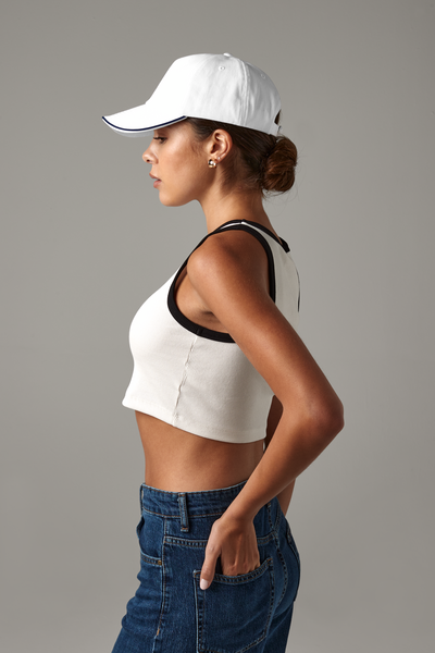 Authentic 5 Panel Cap - Piped Peak | Beechfield Original Headwear