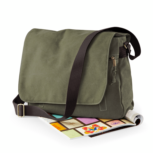 Vintage Canvas Despatch Bag | Quadrabags