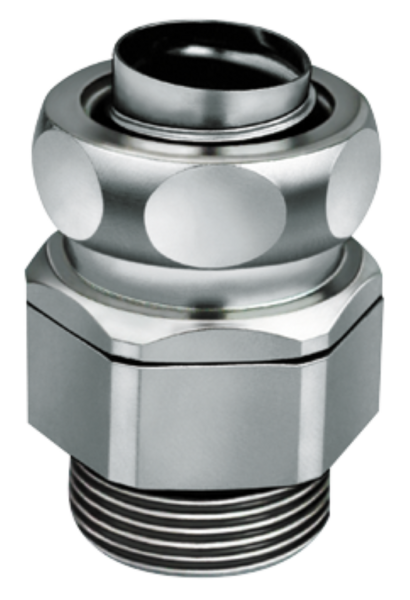 Flexa USDR-wartel, metaal, draaibaar, stof- en waterdicht