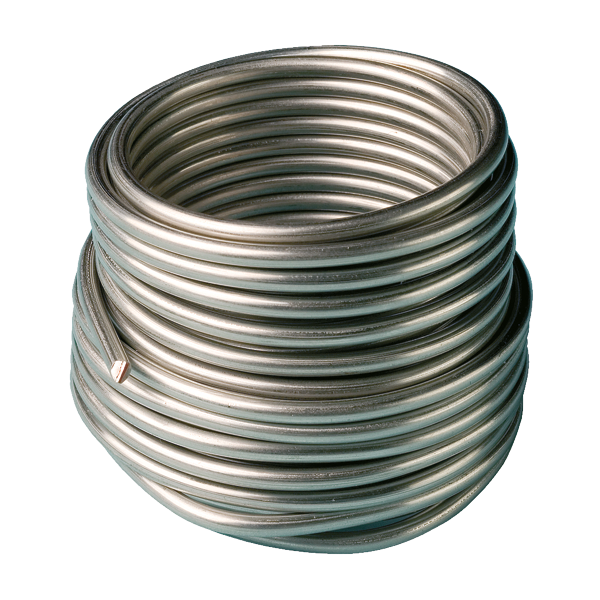 JMV aarddraad, 6 mm², kleine kern, rol 5 m, vertind