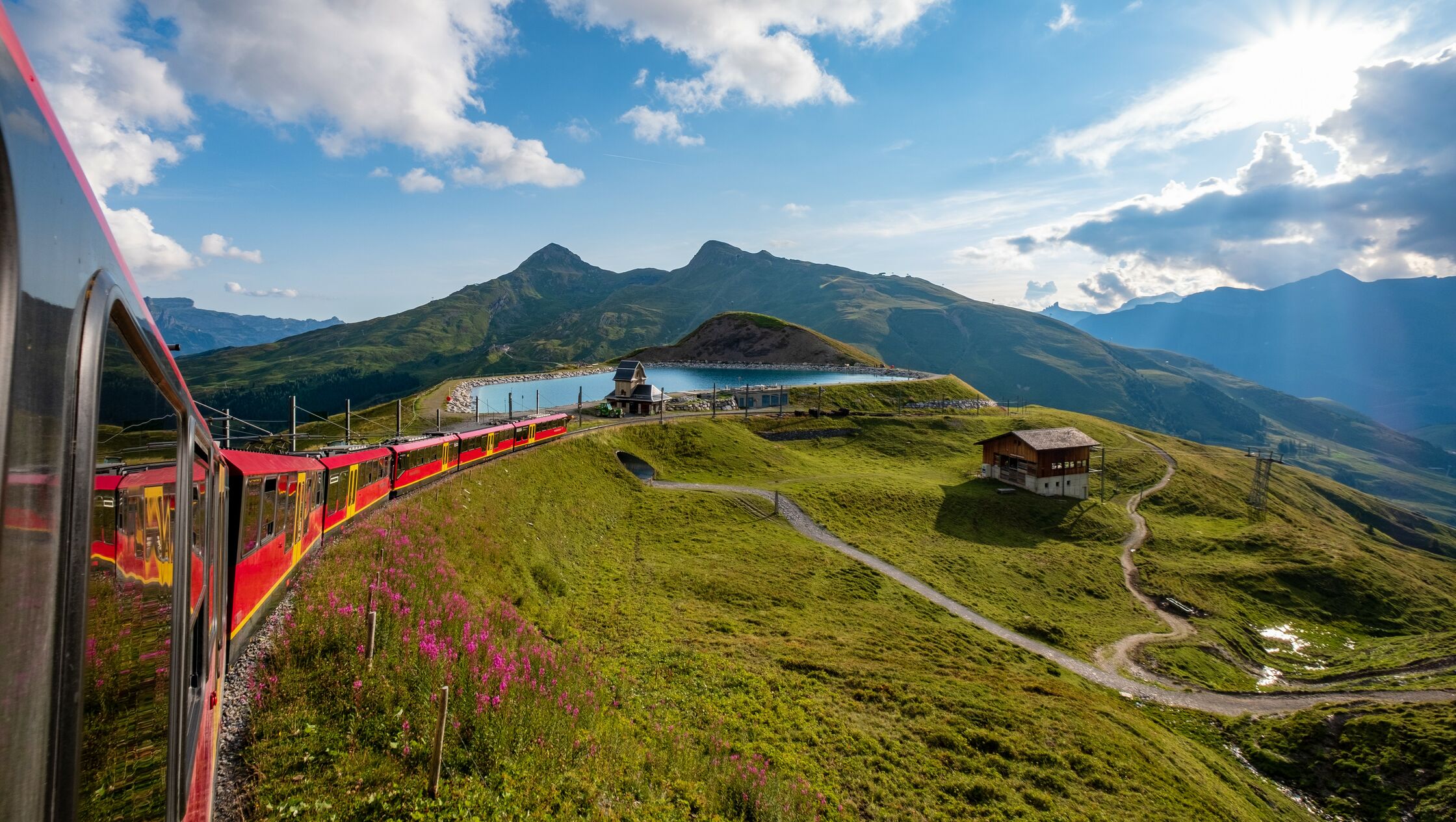 Treinreizen: comfortabel op de eerste rang langs adembenemende landschappen