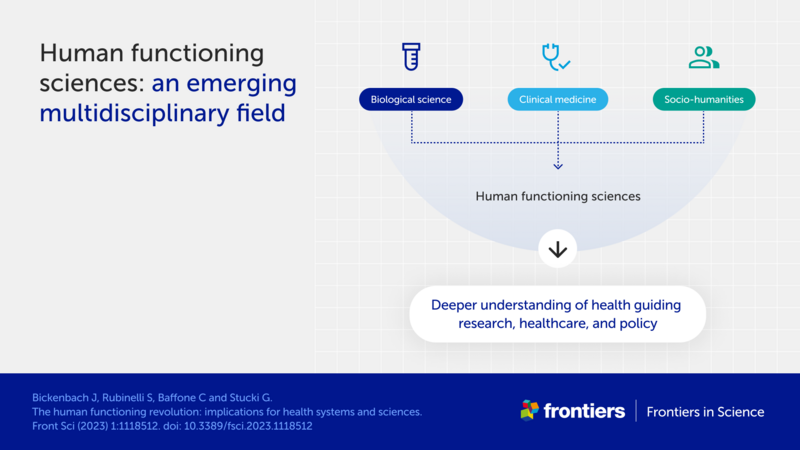 The human functioning revolution