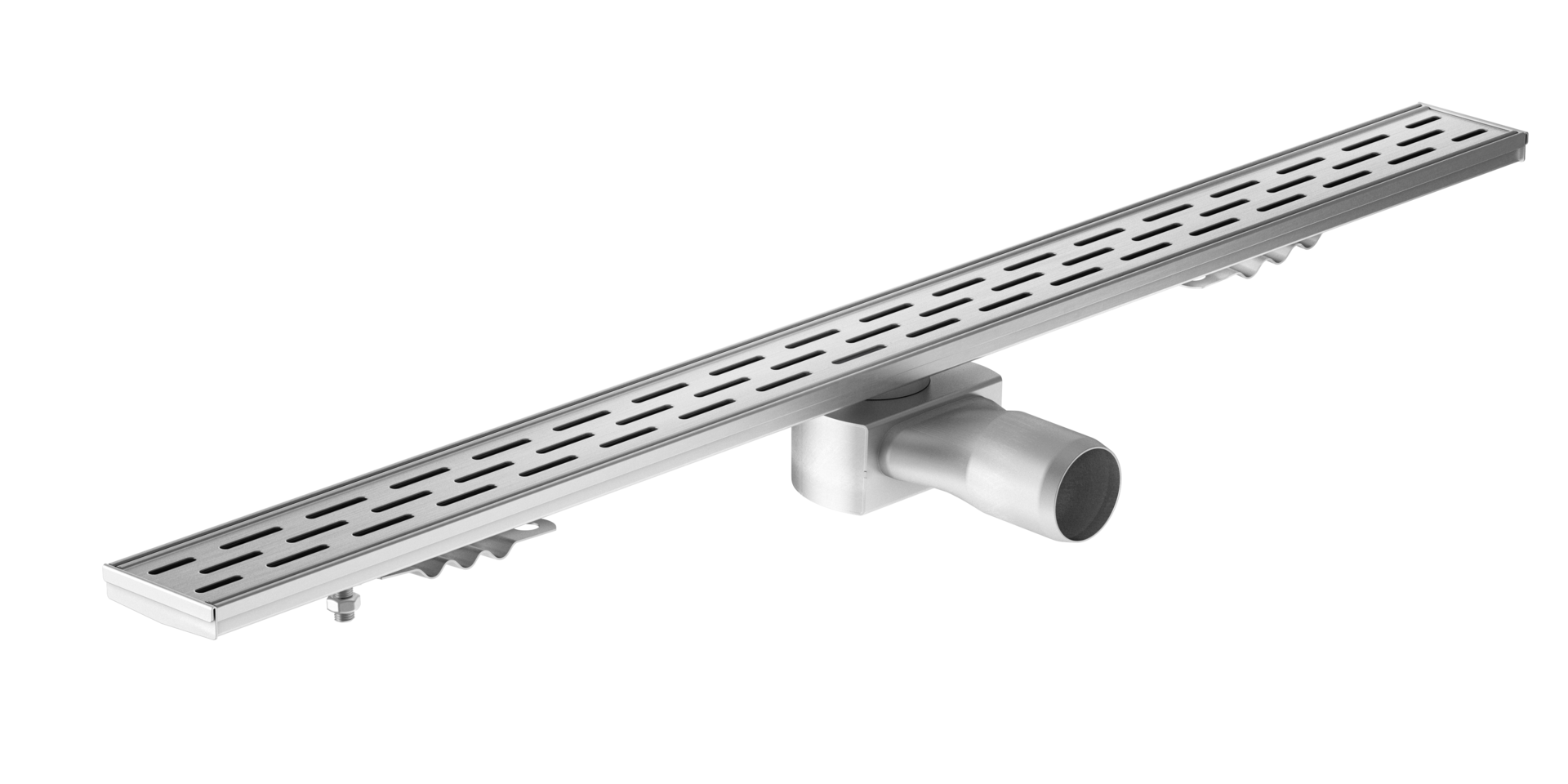 douchegoot RVS m. rooster | Douchegoten | Afvoermaterialen ...