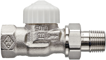 thermostatisch ventiel instelbaar recht | Radiatorafsluiter ...