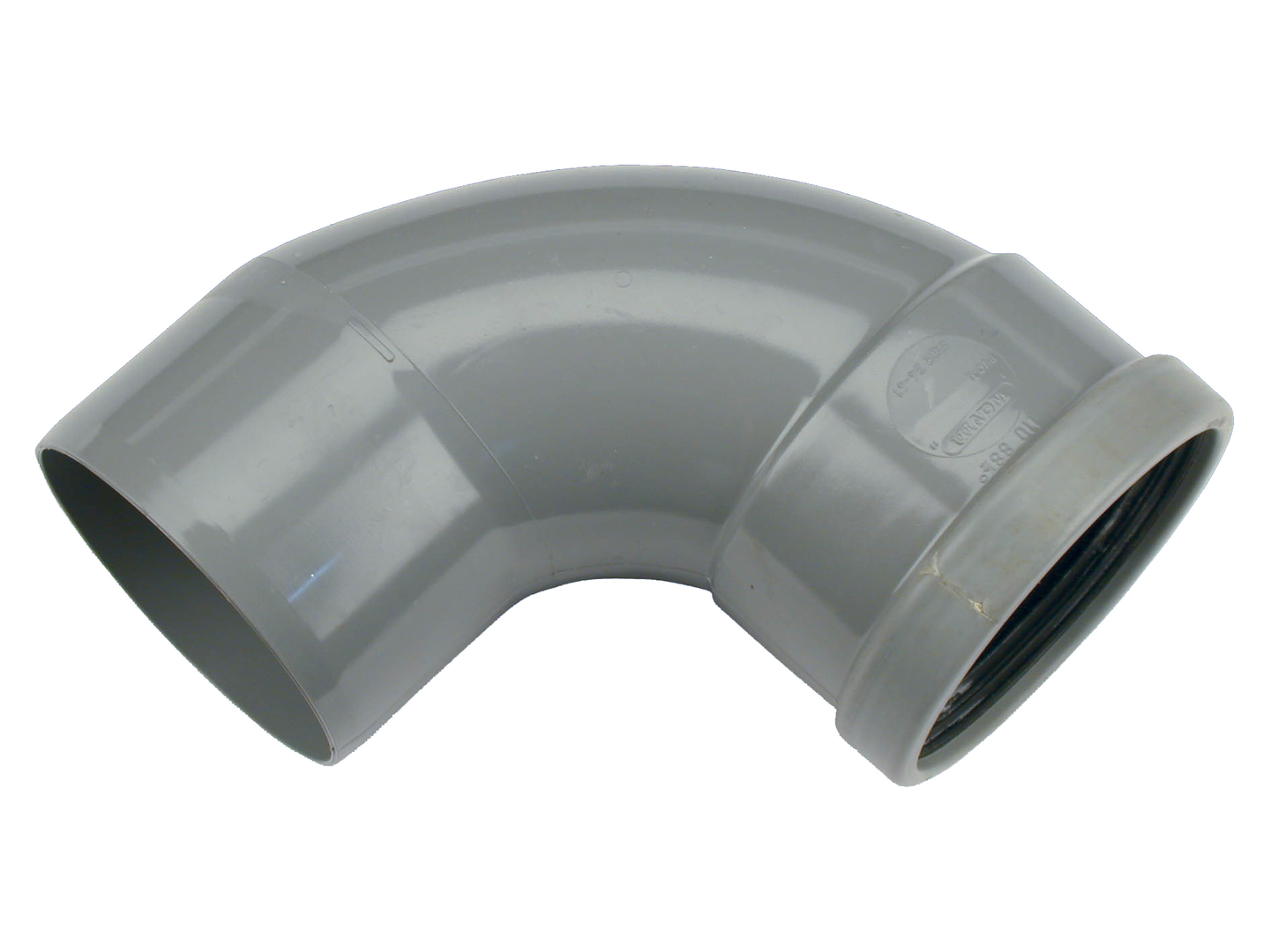 PVC manchet bocht 90° | PVC hulpstukken | Afvoermaterialen ...