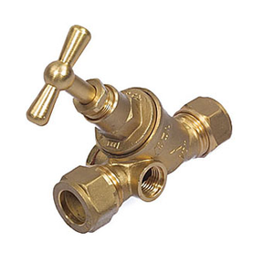 stopkraan met aftapgelegenheid | Tap-; stop- en gaskranen | Appendages ...